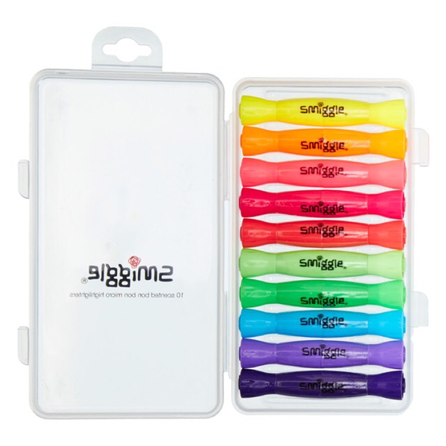 Jual Smiggle Bonbon Scented Highlighter Pack x10 | Shopee Indonesia