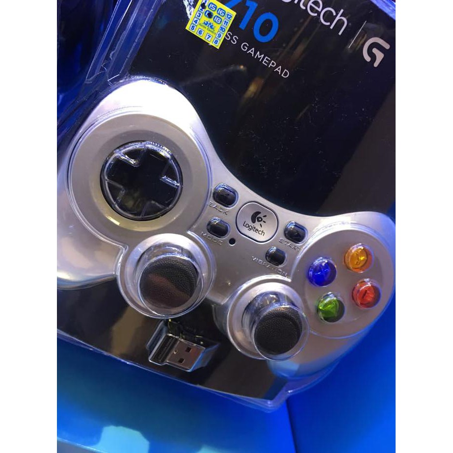 Jual LOGITECH F710 GAMEPAD STICK WIRELESS JOYSTICK FOR PC (GARANSI ...
