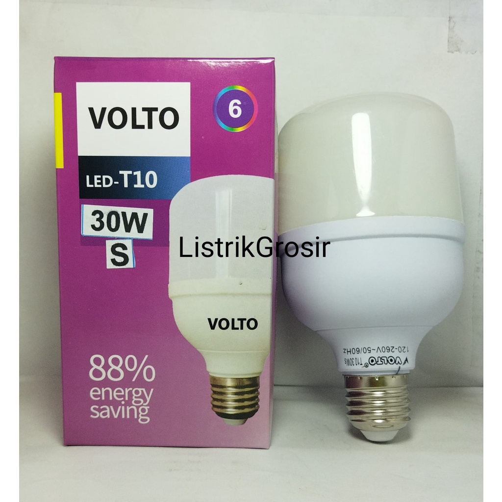 Jual Lampu Led T10 Kapsul 30w Volto / Avera / Jastec / Endora Tabung ...