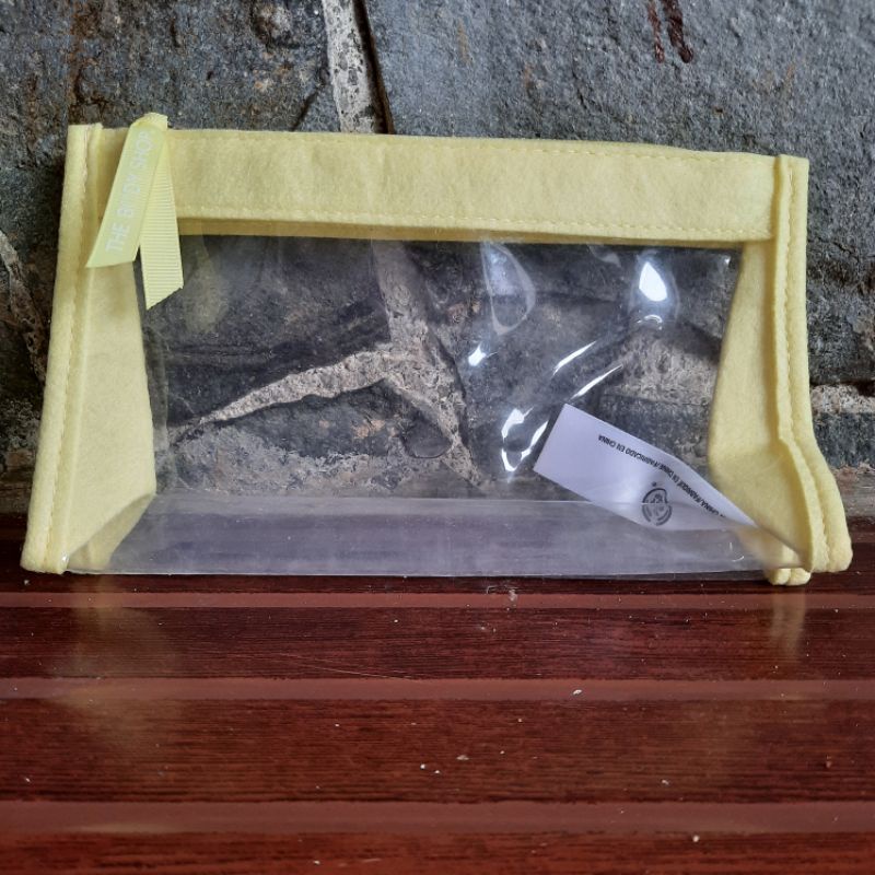 Jual The Body Shop - Pouch Mika Kuning | Shopee Indonesia