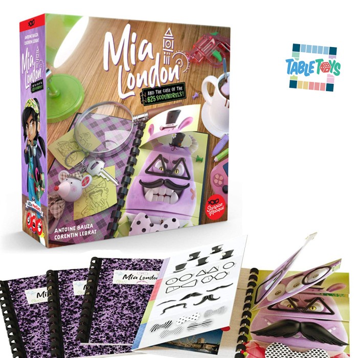 Jual Mia London Boardgame (Fun Memory Book Game) | Boardgame | Shopee ...