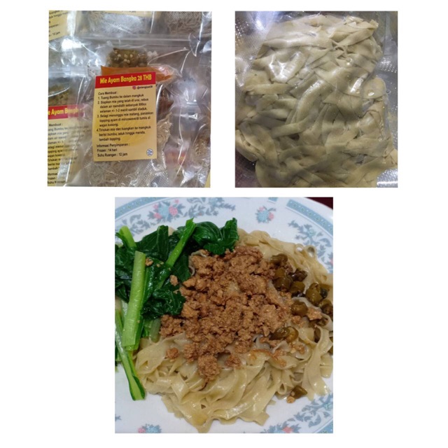 Jual Mie Lebar Ayam Bangka Instant Frozen Halal | Shopee Indonesia
