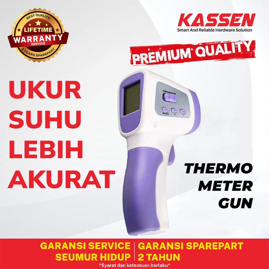Jual TERMOMETER AKURAT MODEL TEMBAK THERMOMETER / THERMOGUN KASSEN ...