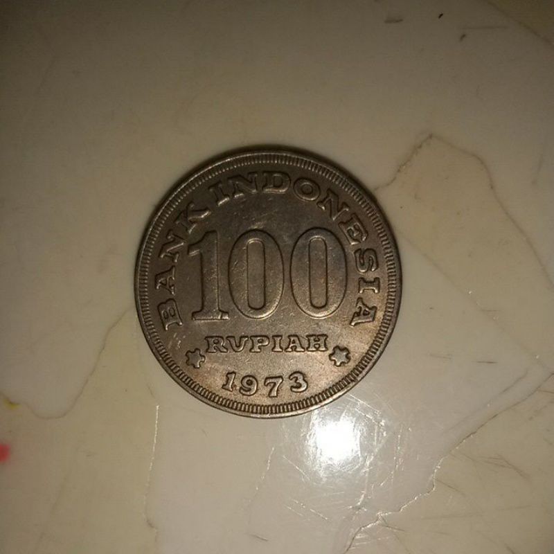 Jual 100 Rupiah 1973 Uang Kuno Bank Indonesia Rumah Gadang Koin Indonesia Kuno Berat Asli Langka ...