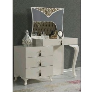 Jual Meja Rias Klasik Cat Duco Kombinasi Ukiran Gold | Mejaa Rias Artis ...