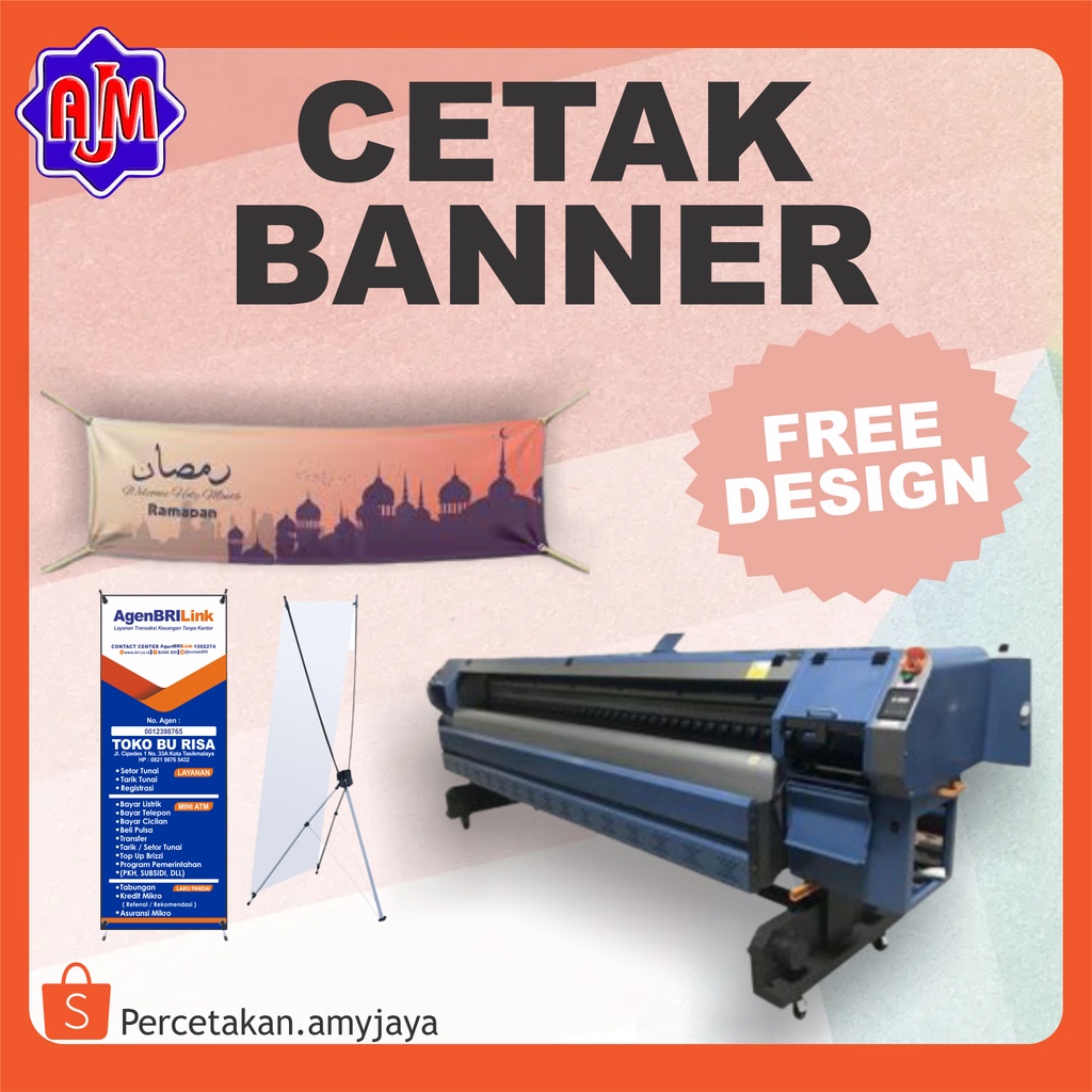 Jual CETAK BANNER CUSTOM | Shopee Indonesia