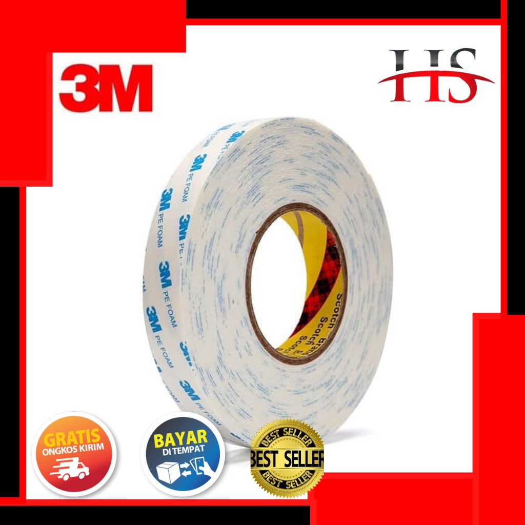 Jual [TERMURAH] DOUBLE TAPE BUSA DOUBLE TIP BUSA FOAM PEREKAT SOLASI ...
