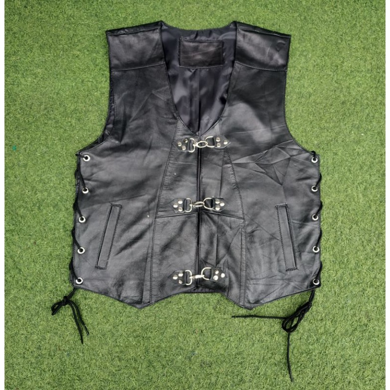 Jual Rompi kulit asli bikers/touring motor recondisi | Shopee Indonesia