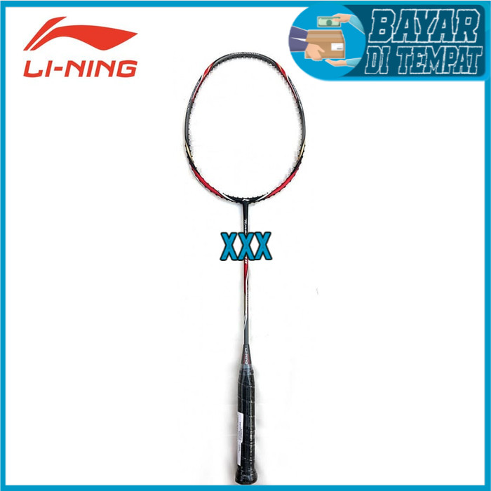 Jual ORIGINAL Li-Ning Badminton Racket Turbo X90 II Black/Grey - FREE ...