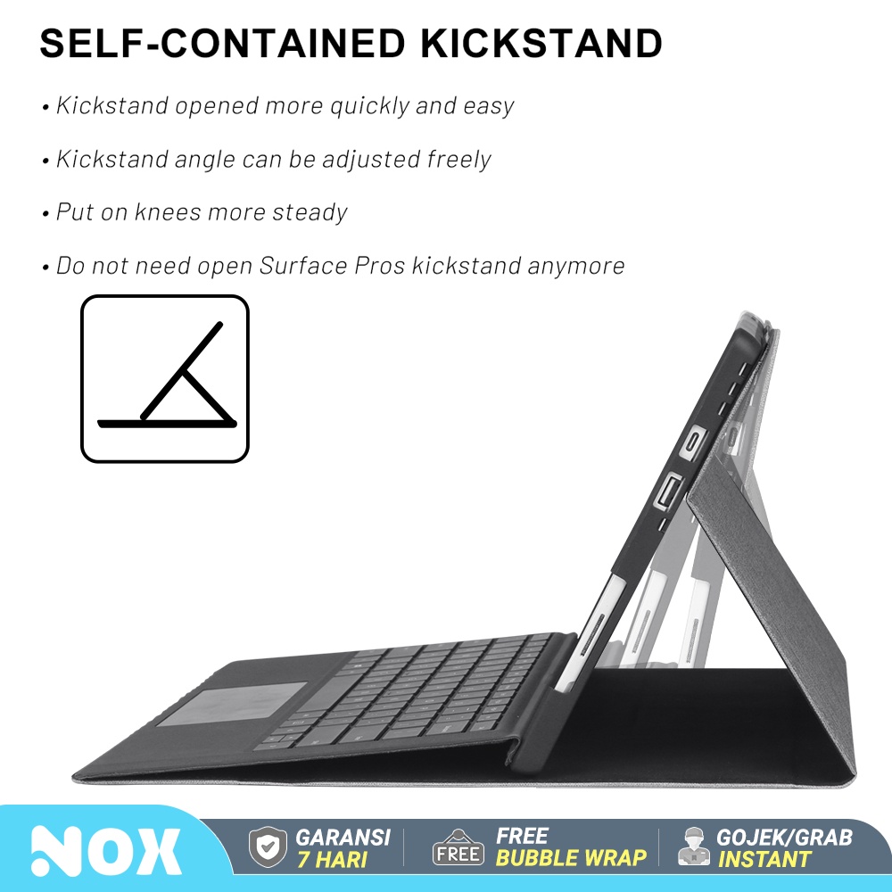 Jual PREMIUM Surface Flip cover Case Pro 4/5/6/7/8/9/10/11/12/X Go 1/2 ...