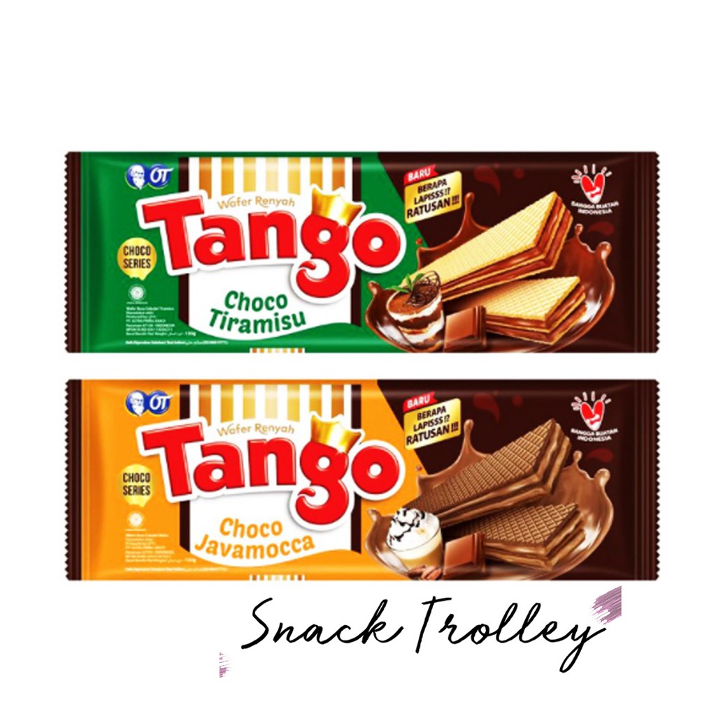 Jual Tango Wafer Choco Series Choco Tiramisu/Choco Javamocca 130Gram ...