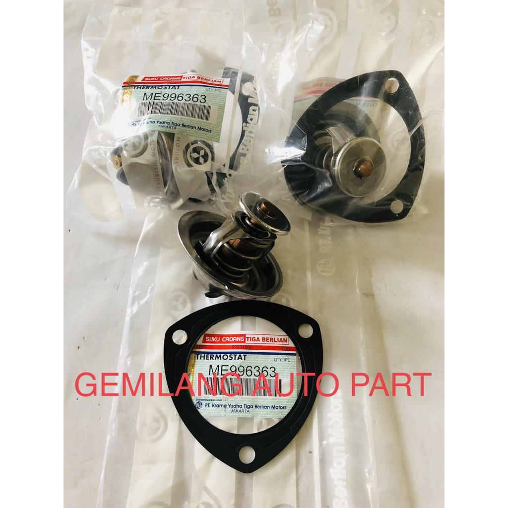 Jual THERMOSTAT + PLAT MITSUBISHI CANTER PS110 / PS125 TURBO / PS120 (KTB) | Shopee Indonesia