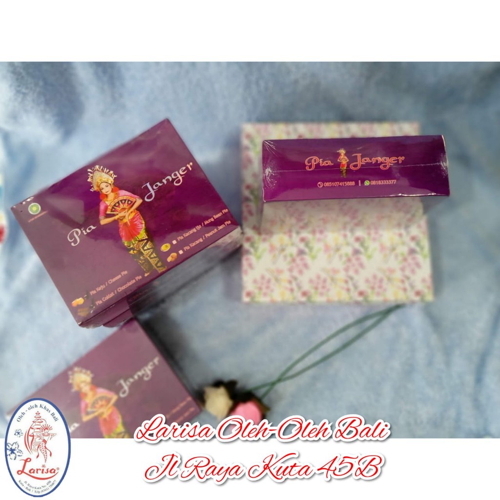 Jual Pia Janger Asli Khas Bali (Coklat, Keju, Kacang Hijau, Mix Coklat ...