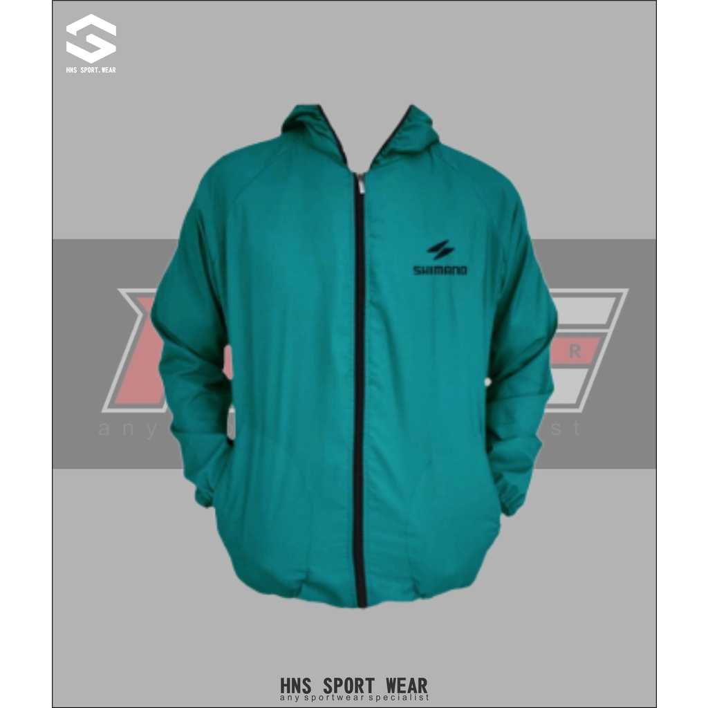 Jual jaket lari running joging sepeda shimano - jaket olahraga running ...