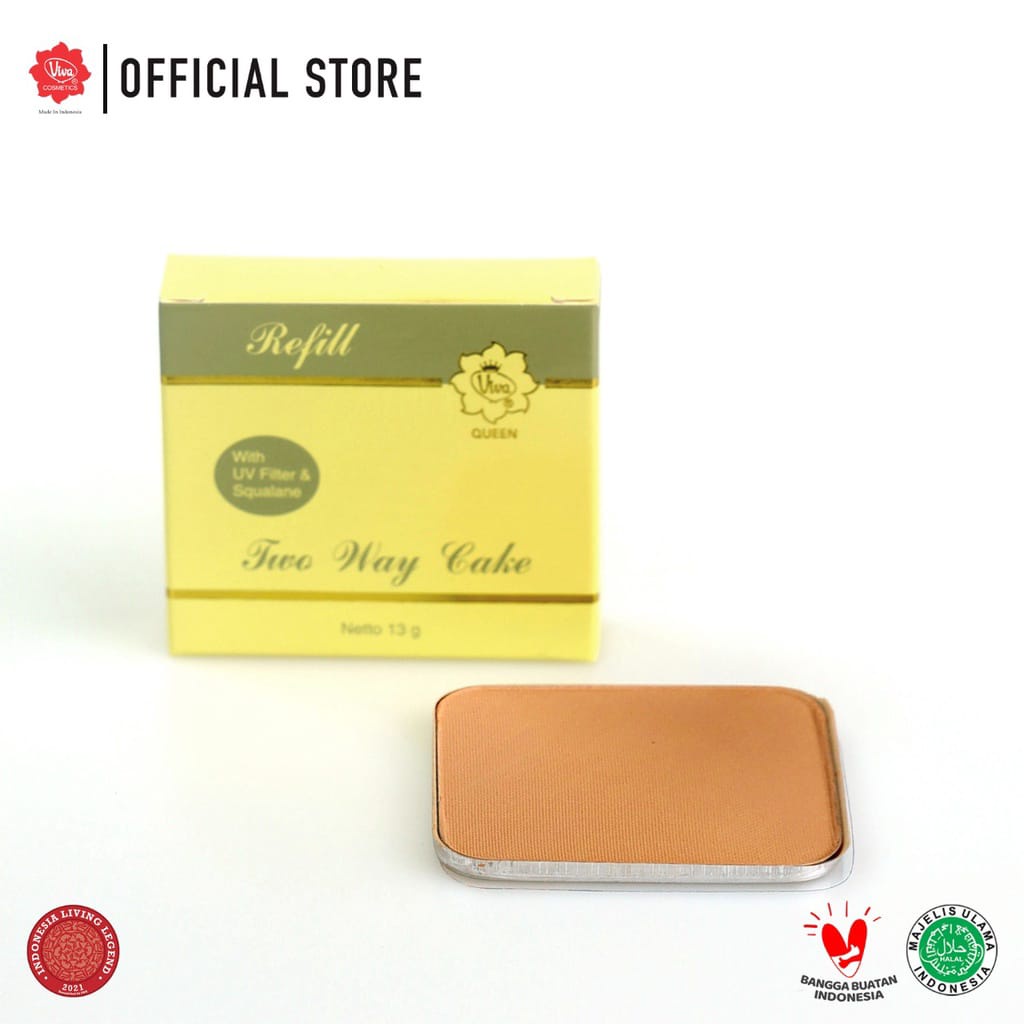 Jual Laamia Viva Queen Two Way Cake dan Refill Queen TWC (UV FILTER ...