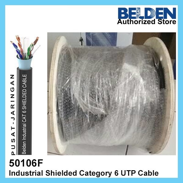 Jual Kabel BELDEN Outdoor Cat6 Cat6E STP 305m - BL 50106F Ethernet ...