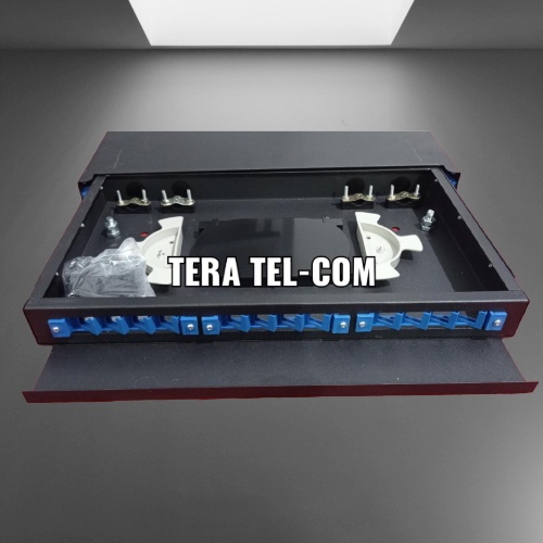 Jual Optical Terminal Box 12,24,48 Core OTB/ODF Rack Mount 12 Core ...