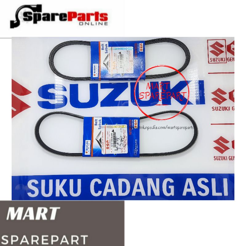 Jual Fan Belt Fanbelt Tali Kipas Set Alternator Radiator AC Power Steering Stering PS Suzuki ...