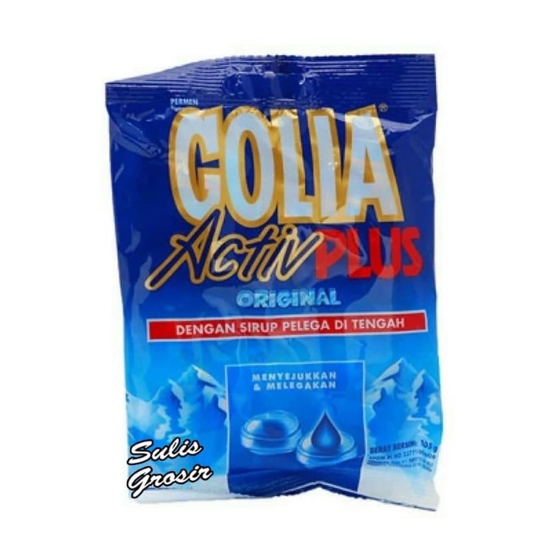 Jual Permen Golia Activ Plus Original 105gr | Shopee Indonesia