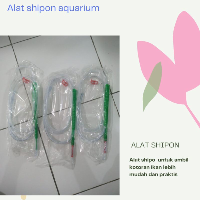 Jual Alat shipon medium untuk aquarium tank dan solitair | Shopee Indonesia