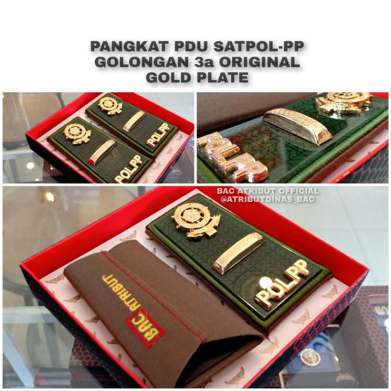 Jual PANGKAT SATPOL PP GOLONGAN 3A - PANGKAT POL PP GOLONGAN 3A ...