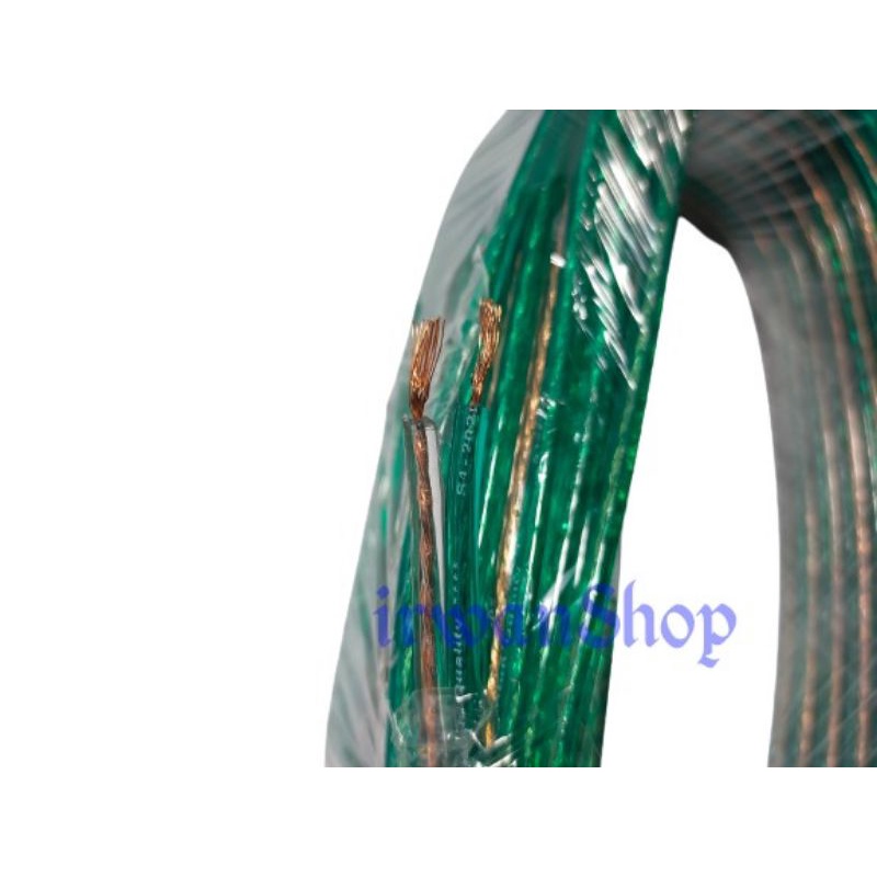 Jual Kabel Transparan 2 x 50 30 Yard Kabel Listrik Audio Transparan ...