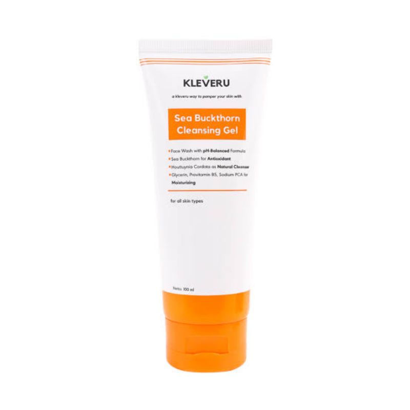 Jual KLEVERU Sea Buckthorn Cleansing Gel ( Facial Wash ) - 100 ml ...