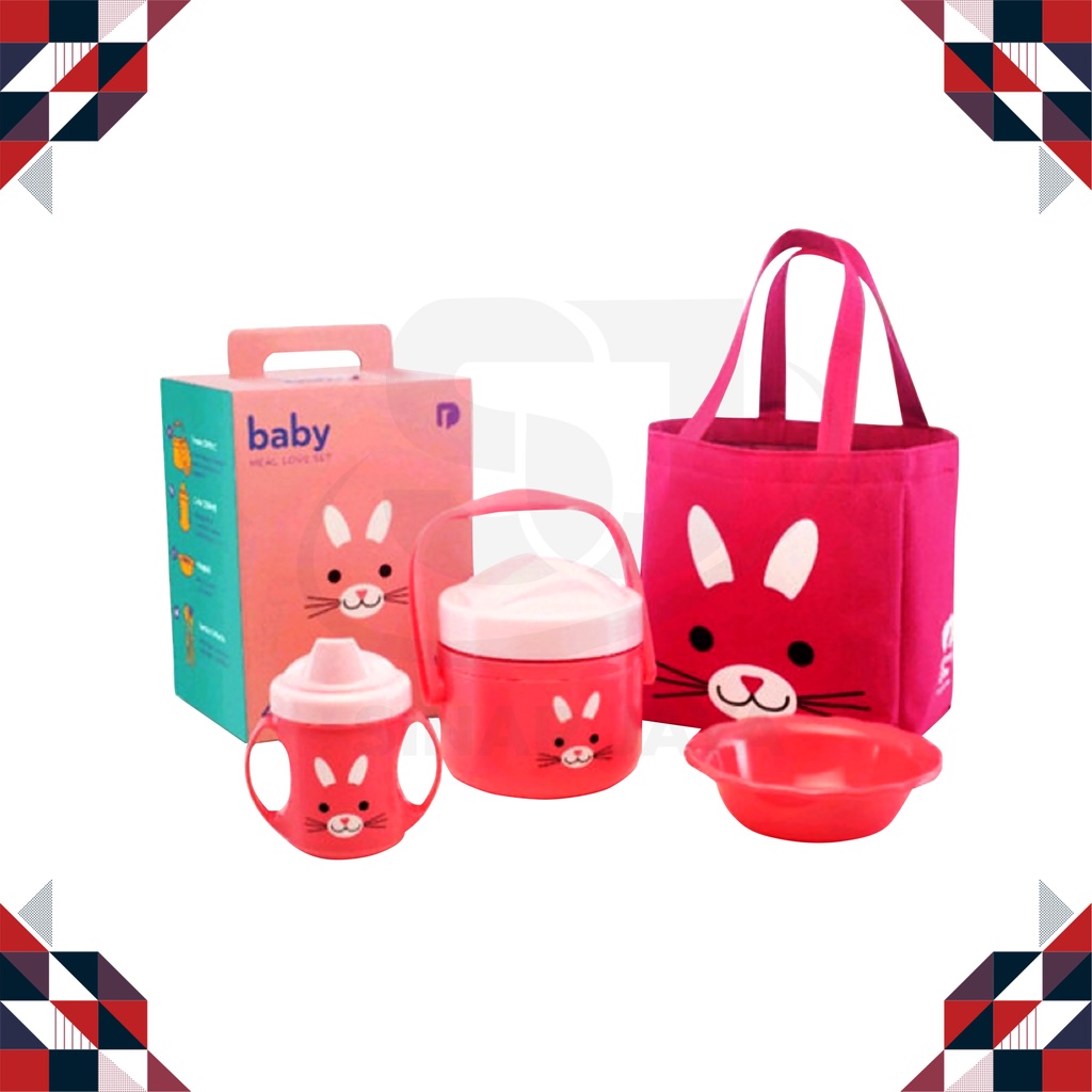 Jual Baby Value Pack Rabbit/Tempat Makan Set Baby Free Tas Cantik ...