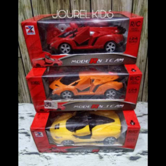 Jual Jual mainan anak mobil remote control rc pintu terbuka car radio ...