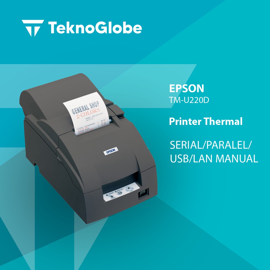 Jual Printer Thermal TM U220D 775 EDG serial - Printer Kasir | Shopee ...
