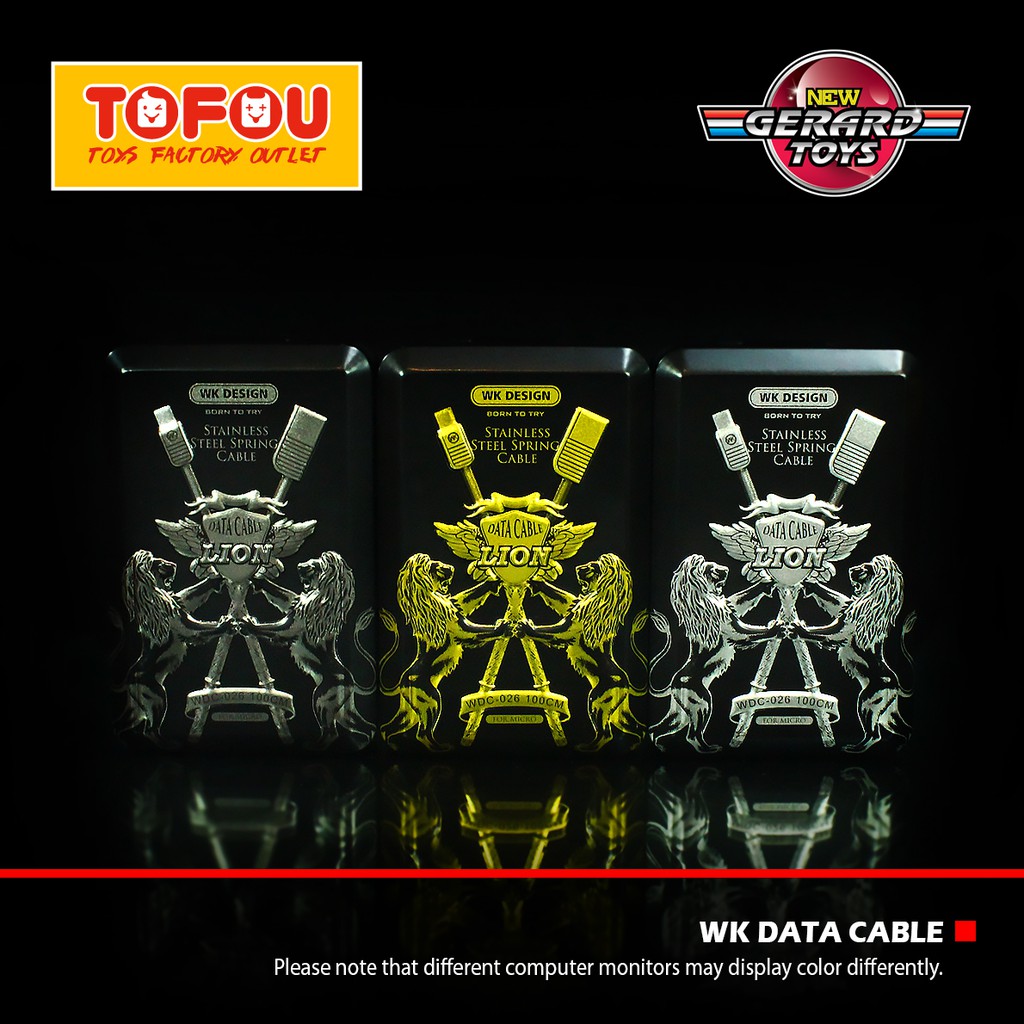 Jual WK Design Data Cable Lion 1000 WDC-026 Micro Original Murah ...
