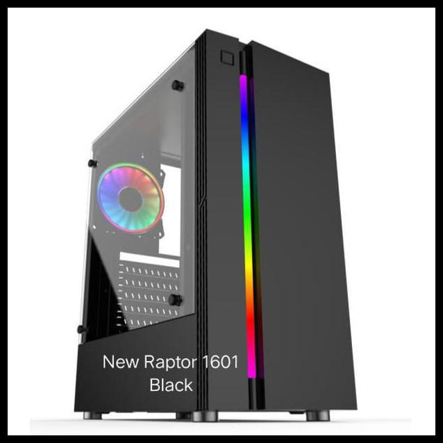 Jual Casing Raptor 1601 Led Rgb Black - Tanpa Fan | Shopee Indonesia