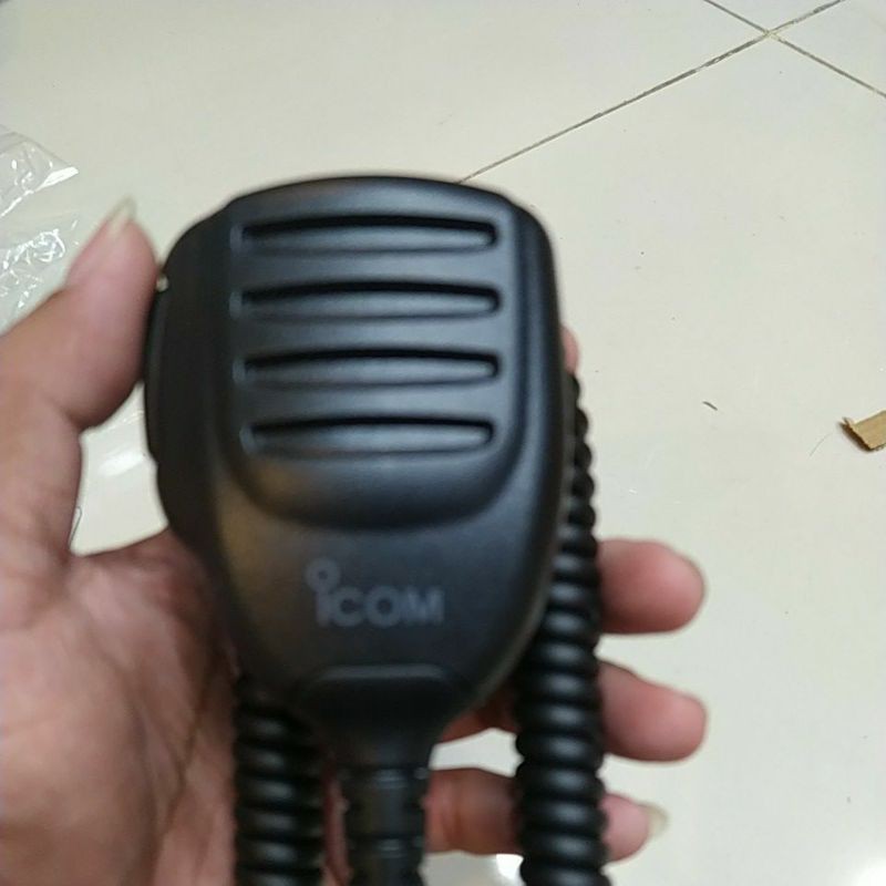 Jual mic icom HM-154 BUAT RADIO RIG 2300 non kipet (ORIGINAL) | Shopee ...
