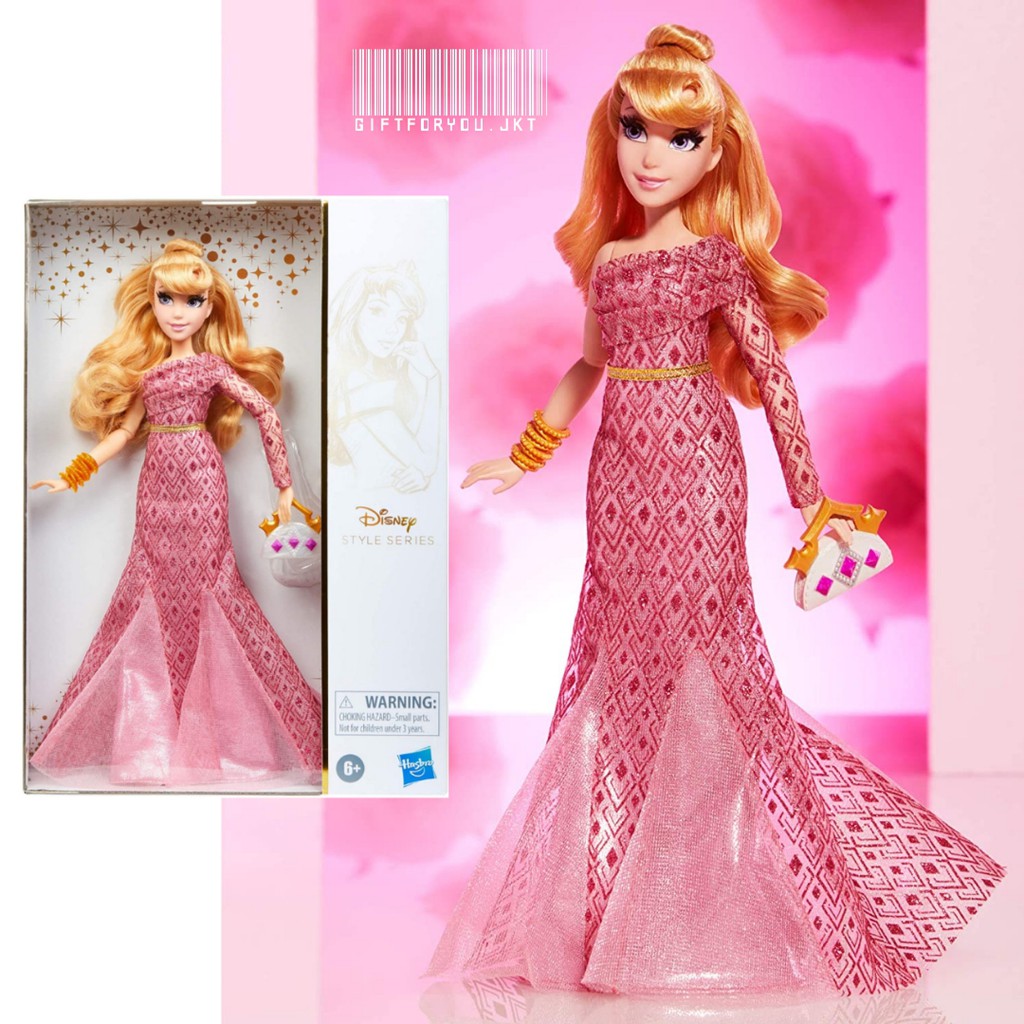 Jual Boneka Disney Princess Style Series Aurora Fashion Doll Mainan ...