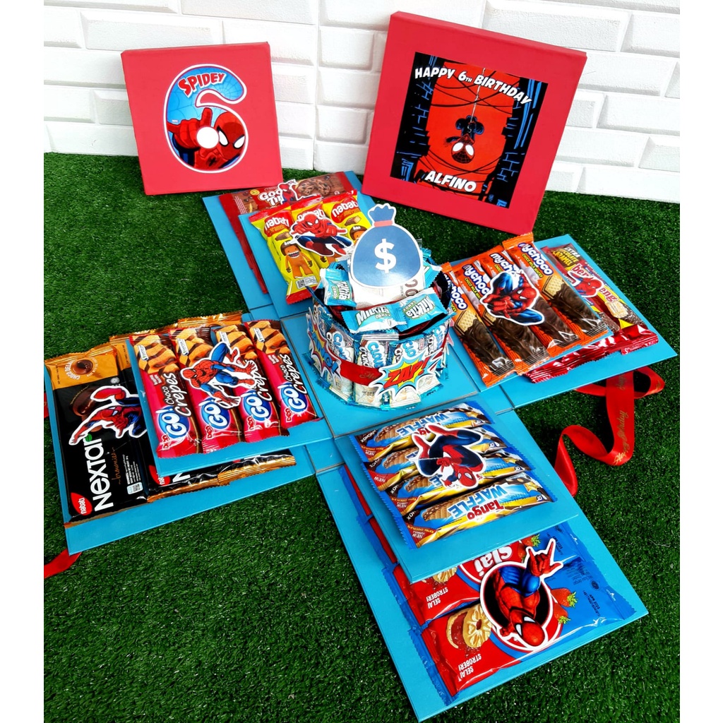 Jual BOX KADO SNACK / KOTAK SURPRISE SNACK / BOX EXPLOTION | Shopee ...