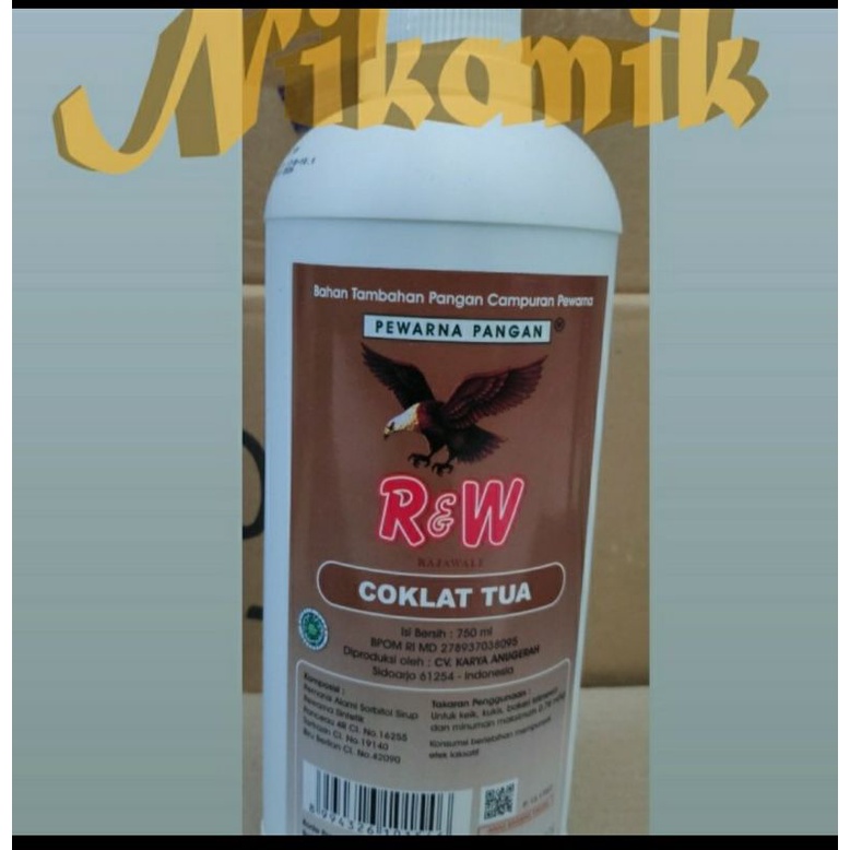 Jual Pewarna R&W Rajawali 1kg | Shopee Indonesia