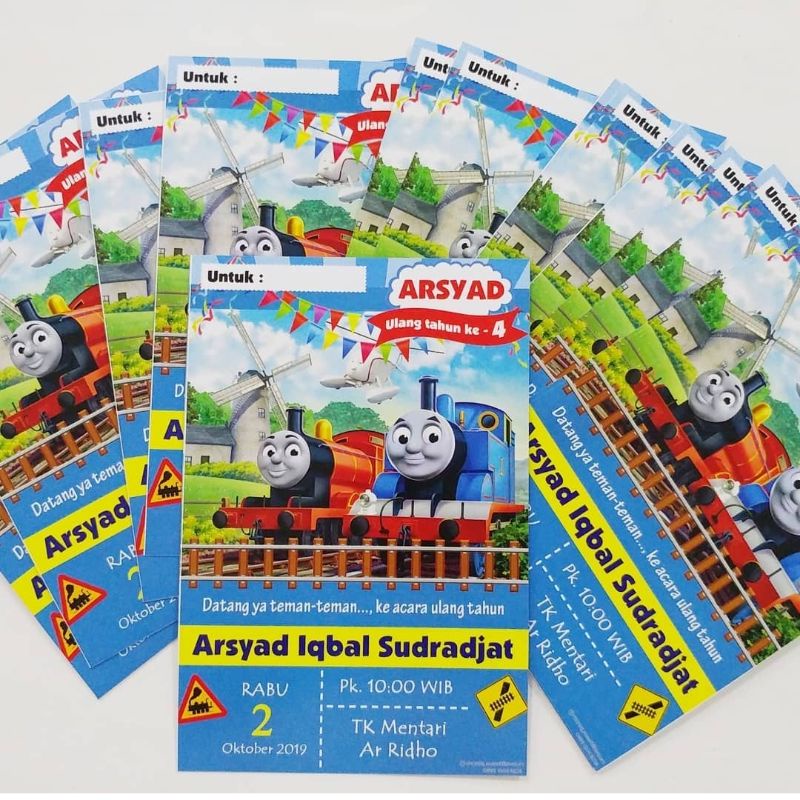 Jual Label susu air Kitkat undangan bunting flag cake topper Pocky ...