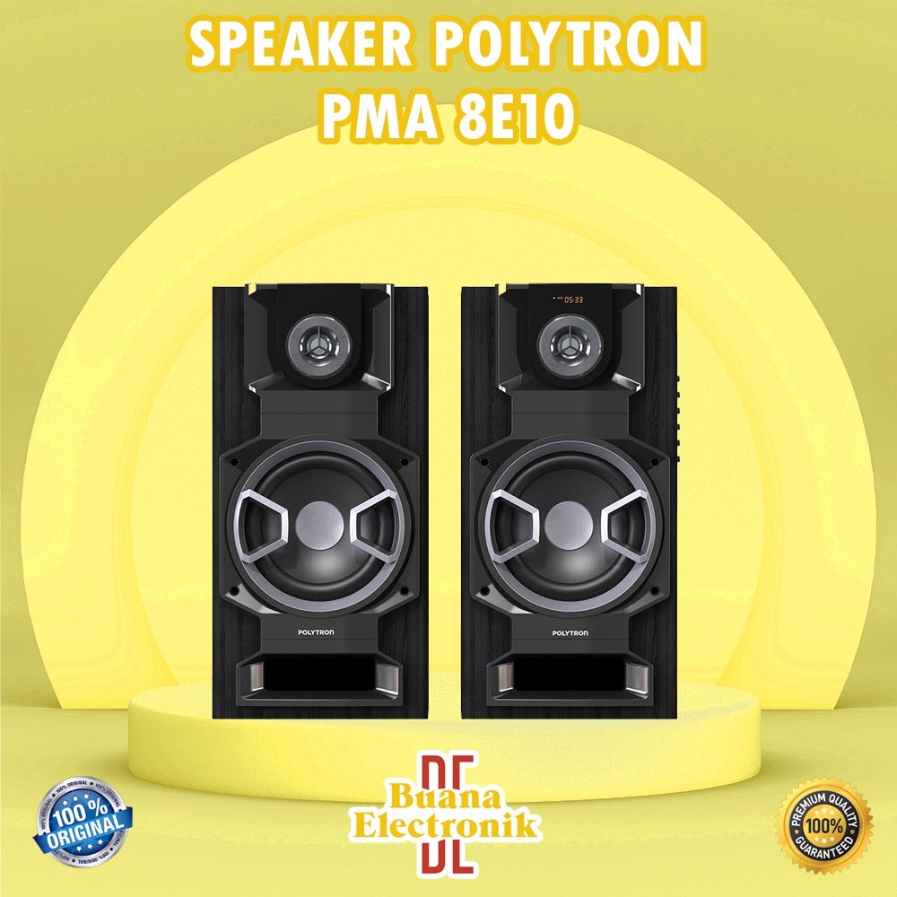 Jual SPEAKER AKTIF POLYTRON PAS 8E10 ORIGINAL | Shopee Indonesia