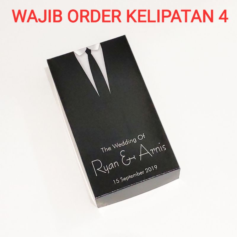 Jual box dasi groomsmen (wajib order kelipatan 4) | Shopee Indonesia