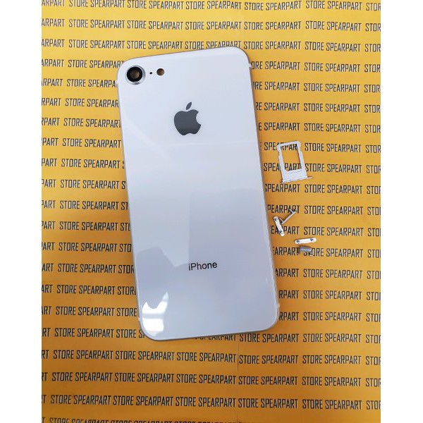 Jual Housing Kesing Casing Apple Iphone 7 Model iphone 8 White Original ...