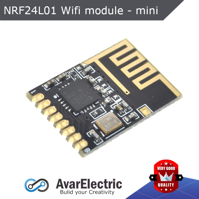 Jual NRF24L01 Versi Mini Modul Wireless Tranceiver 2.4GHz | Shopee ...