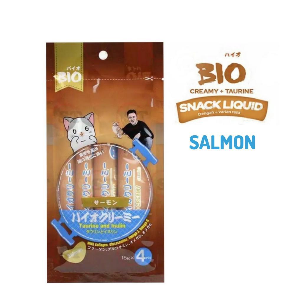 Jual BIO CREAMY TREATS - Makanan Cemilan Basah Kucing Cat Adult Kitten ...
