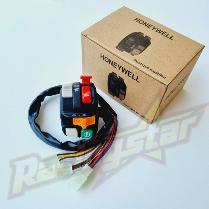 Jual Saklar Kiri HONEYWELL 7 Tombol / Holder Saklar Kiri Honeywell ...