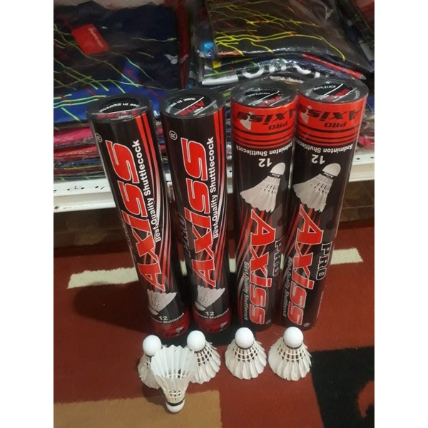 Jual shuttlecock pro axiss merah | Shopee Indonesia
