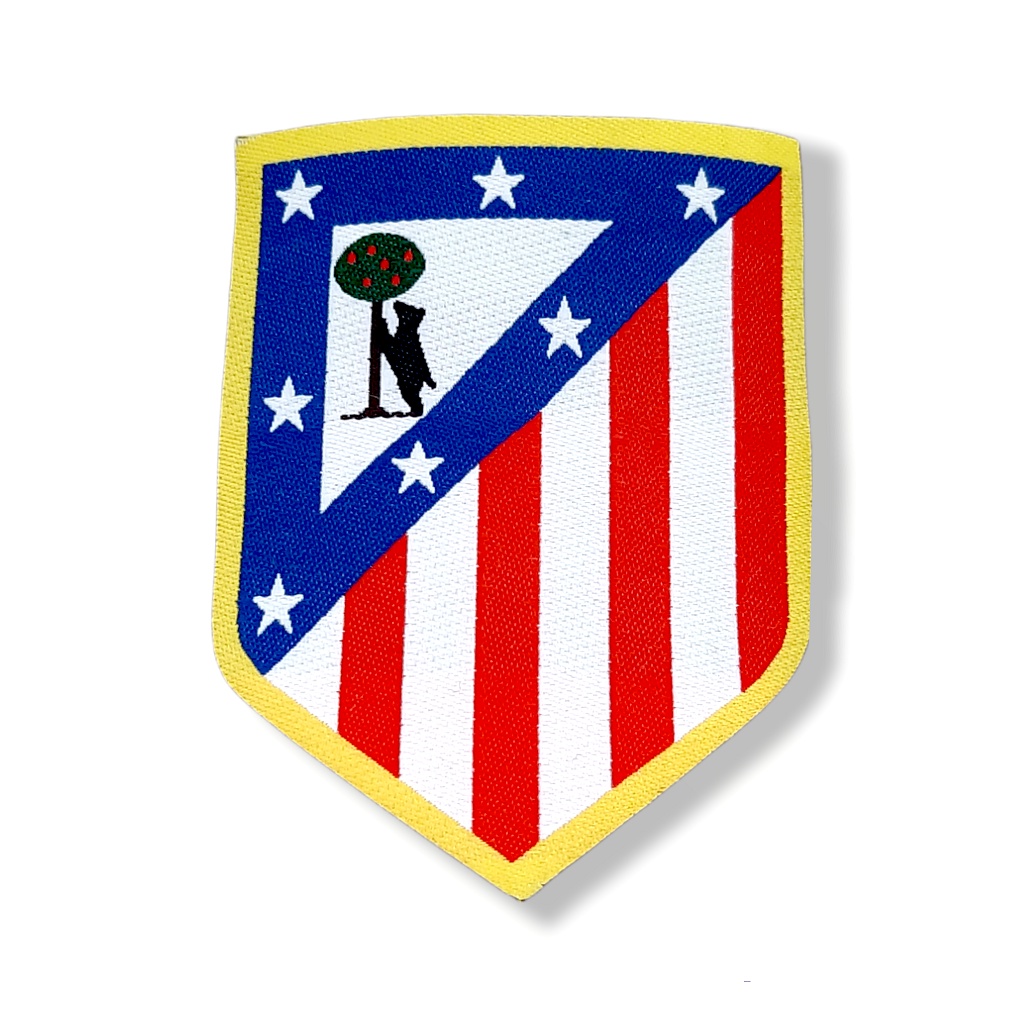 Jual Logo Patch Woven / Emblem Club Bola Atletico Madrid | Shopee Indonesia
