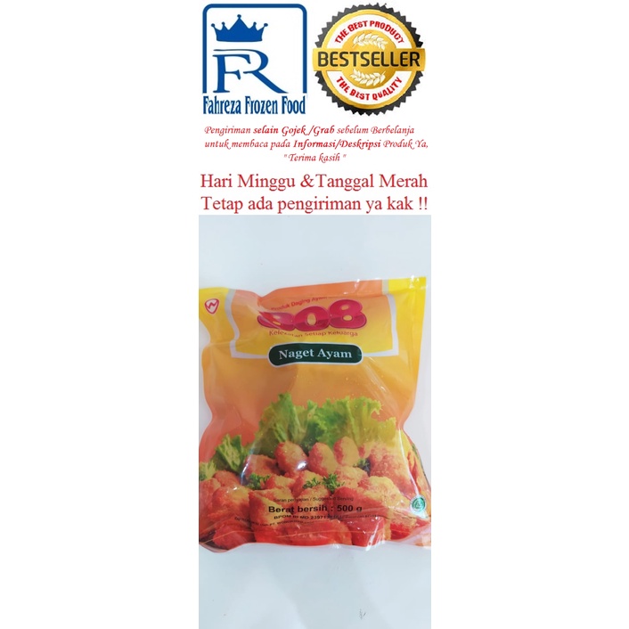 Jual 808 Nugget Ayam 500 Gram Harga Promo | Shopee Indonesia