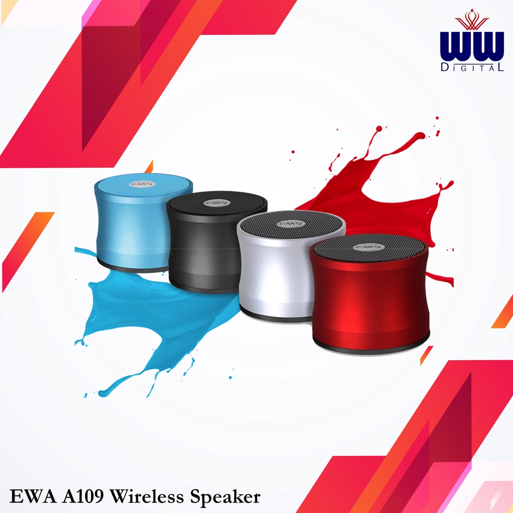 Jual Speaker Portable EWA A109 Wireless Speaker | Shopee Indonesia