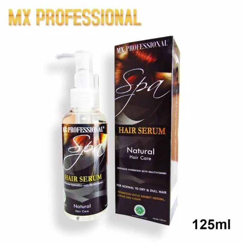Jual MX Profesional SPA Hair Serum Vitamin Rambut 125ml | Shopee Indonesia