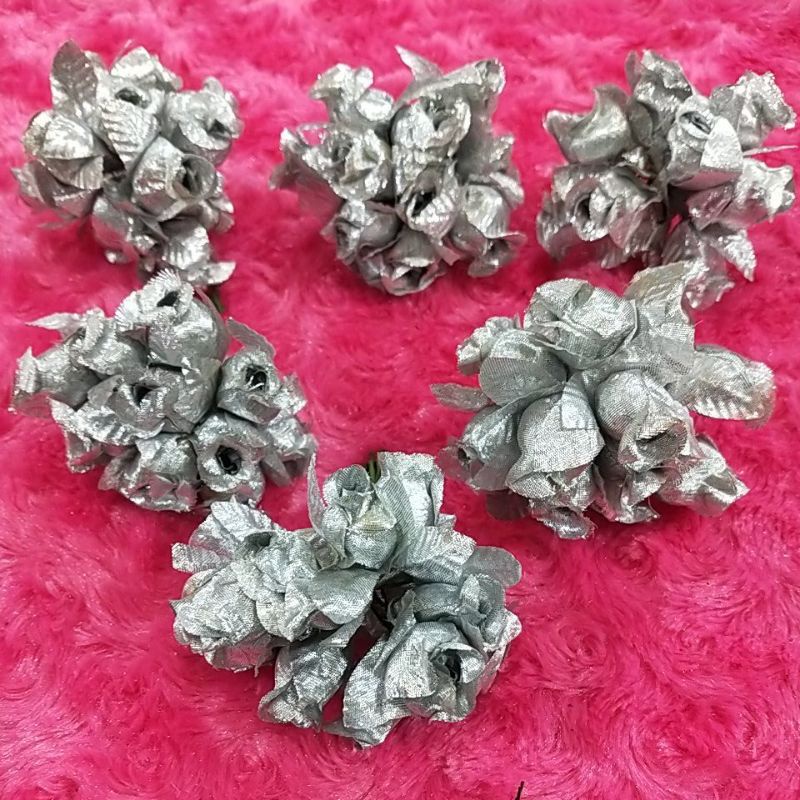 Jual Bunga Mawar Silver Mahar PER IKAT | Shopee Indonesia