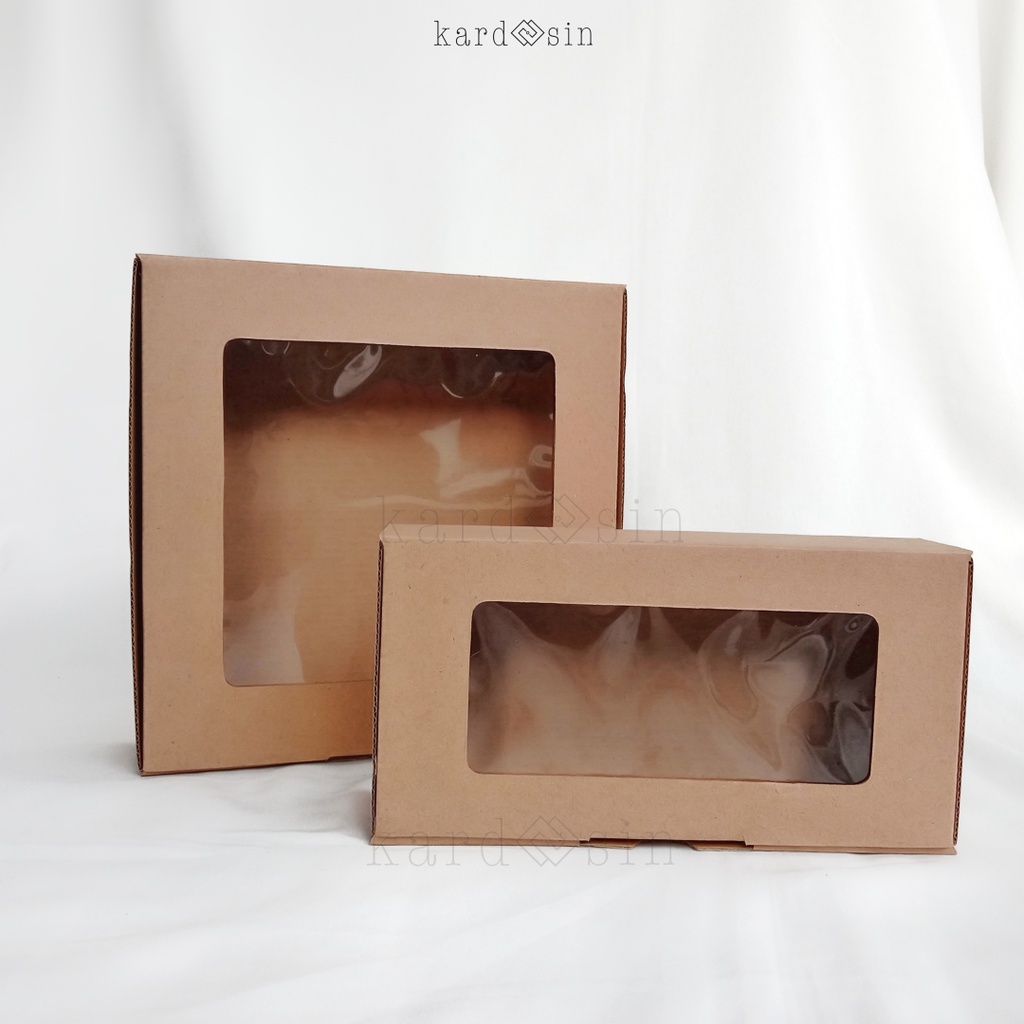 Jual WINDOW BOX MIKA BOLONG LUBANG LOBANG SEE THRU JENDELA BOX KARDUS ...